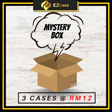 Ezcase Surprise Mystery Box Happy Box 3 Casing Rm12 Available From Iphone 6 To 13 Pro Max