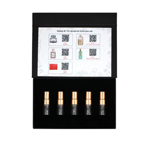 AromaBox Набор №20: Топ ароматов Gucci для неё - купить женские духи ...