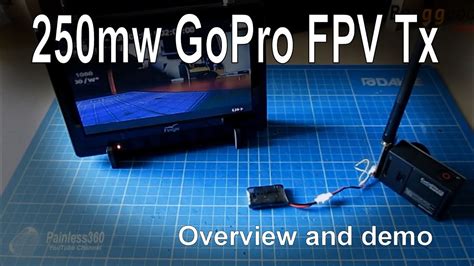 Mw FPV Transmitter For GoPro Overview And Demo YouTube