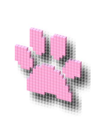 Pink Paw Print Cursor