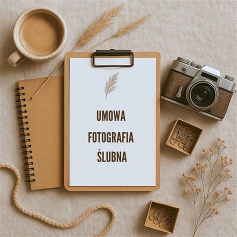Wzór Umowy Fotografia ślubna Z Pasji Do Fotografii