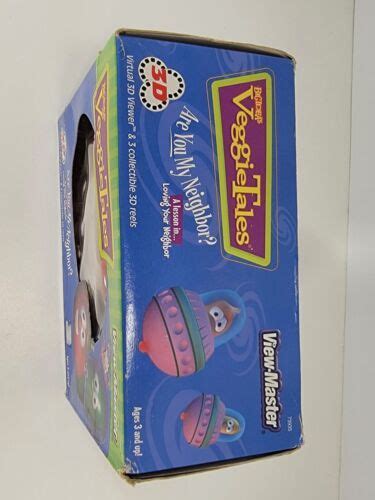 Veggietales View Master 3d Viewer W 3 Reels 2000 Are You My Neighbor