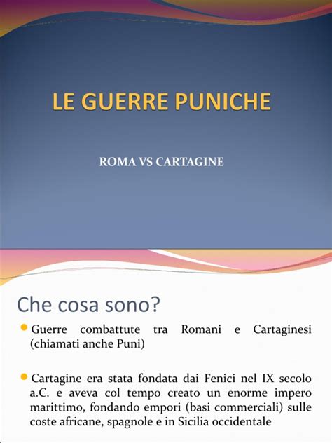 5 Le Guerre Puniche Pdf