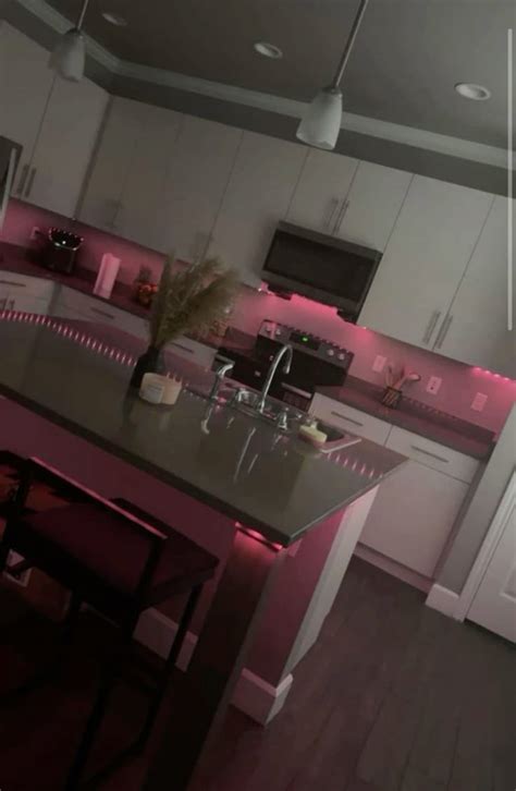 Led Kitchen Lights Girly Apartment Decor Girl Apartment Decor