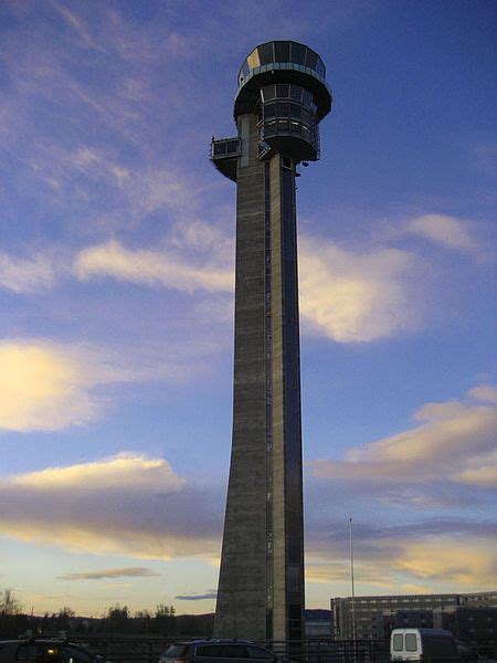 Airport Control Tower Tower Cn Tower