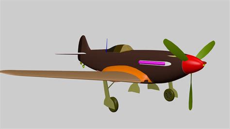 3d Yakovlev Yak 9 Aircraft Model Turbosquid 2085975
