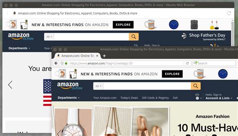 amazon web app is sticking around in ubuntu 17 10 omg ubuntu