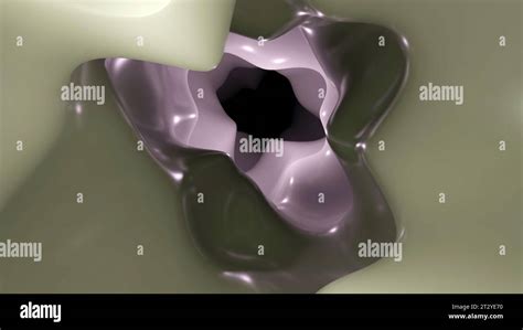 Whirlpool With Bubbling 3d Liquid Design Layers Of Moving Fluid In Abstract 3d Tunnel Tunnel