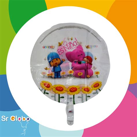 Anagram 18″ Pocoyo Es Niña Sr Globo