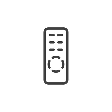 Vector Sign Of The Remote Symbol Is Isolated On A White Background Remote Icon Color Editable