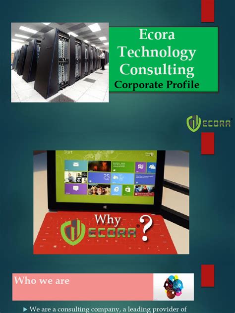 Ecora Corporate Profile Updated Pdf Internet Point Of Sale