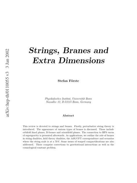 string branes and superstring theory pdf string theory gauge theory