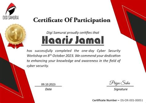 Digi Samurai On Linkedin Congratulations Haaris Jamal 👏