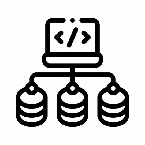Database Networking Coding Programing Server Icon Download On Iconfinder
