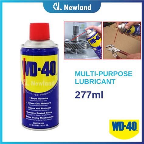 WD40 Rust Remover Anti Rust Spray Spray Karat Multi Purpose Lubricant 277ml Shopee Malaysia