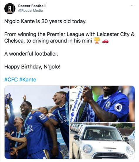 Ngolo Kante Drove Battered Mini Cooper To Chelsea Training Days After