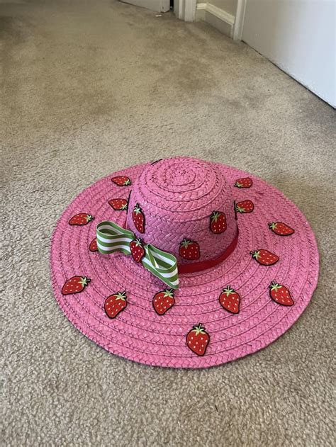 The Hat I Made For My Strawberry Shortcake Costume Rstrawberryshortcake