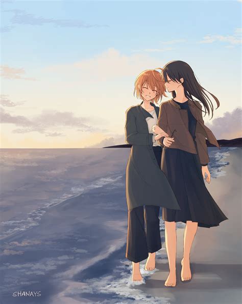 Koito Yuu And Nanami Touko Yagate Kimi Ni Naru Drawn By Shanays