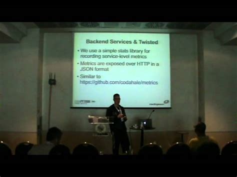 Europython Talk Python At Cloudkick From Europython Conference Class