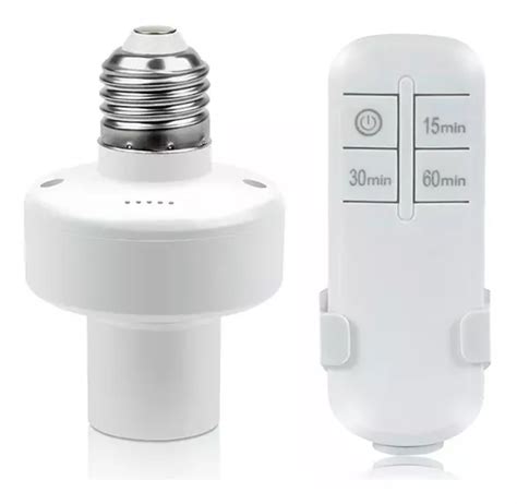 Socket Inteligente Para Foco E27 Control Temporizador