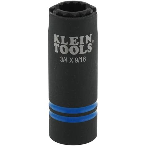 66031 Klein Tools 66031 3 In 1 Slotted Impact Socket 12 Point 3 4 And 9 16