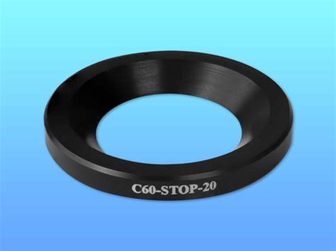 C60 Stop 20 Aperture Stop 20mm Dia Installs In C60 Ring Asi