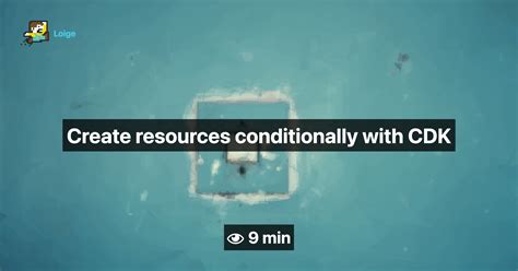 create resources conditionally with cdk using deploy time