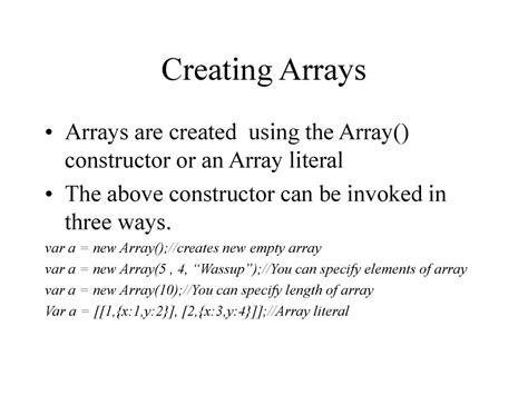 Arrays Mit Aiti Copyright Ppt Download