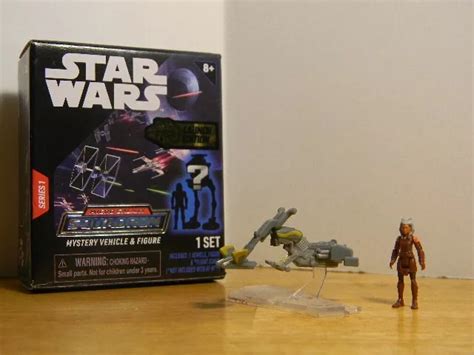 STAR WARS MICRO Galaxy Squadron AHSOKA TANO Speeder Bike Series 1 Launch Edition EUR 14 81