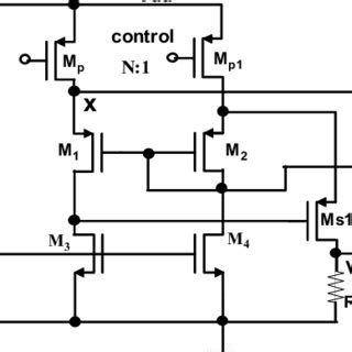 Schematic Of Current Sensing Circuit Download Scientific Diagram