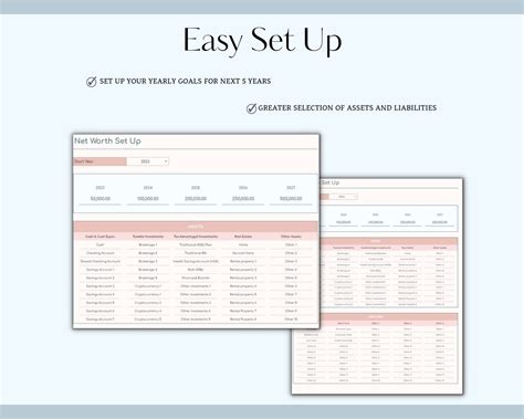 Net Worth Tracker Spreadsheet Template In Excel Google Sheets Net Worth Manager Net Worth
