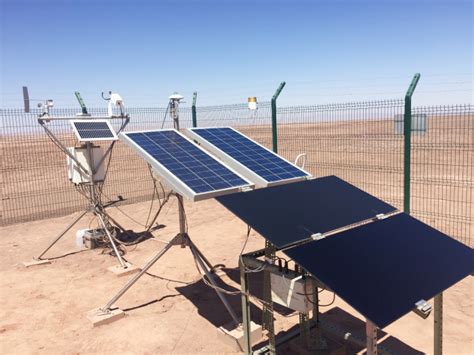Chile Solar Panel Soiling Campbell Gear Used In Solar Resource