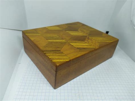 Деревянная шкатулка шотландия — цена 380 грн в каталоге Шкатулки Купить товары для дома и быта