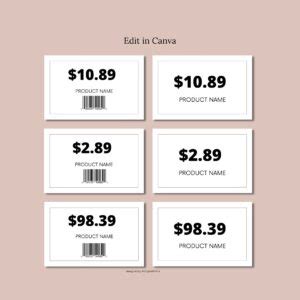 Crea E Imprime Etiquetas De Precios Perfectas En Word Librería La Tijera