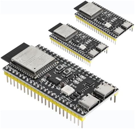 Amazon Com YEJMKJ 3pcs ESP WROOM 32 ESP32 ESP 32S Development Board Type C USB Module 2 4GHz