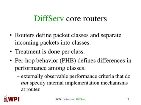 ppt integrated service intserv versus differentiated service
