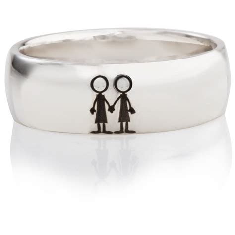Commitment Ring In Sterling Silver Lgbt Etsy