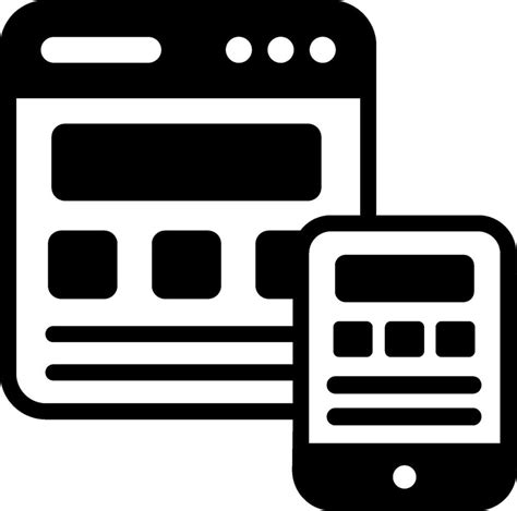 mobile responsive website design 51047655 vector art at vecteezy