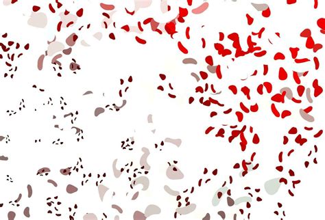 Light Red Vector Texture With Random Forms 34045756 Vector Art At Vecteezy