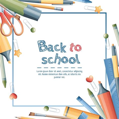 School Theme Background Vector Art Icons And Graphics For Free Download