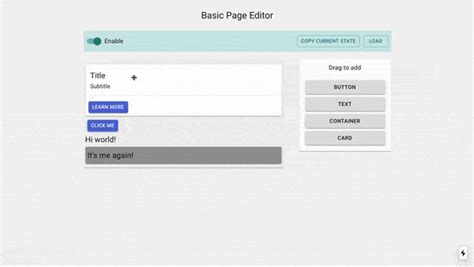 Save And Load Craftjs