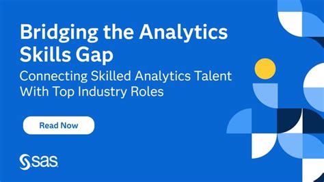 Your Guide To Bridging The Analytics Skills Gap Sas