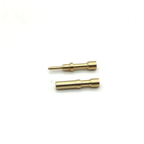 Hardware Fitting OEM Custom Brass Pin Connector Pogo Pin Connector And Pin Connector