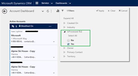 Configure Fields In Sort And Filter In Dynamics Crm Interactive Service