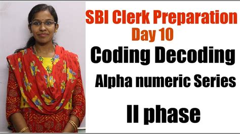 Coding Decoding Alpha Numeric Series II Phase YouTube