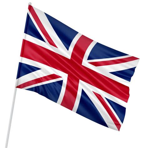 Uk A4 Handwaving Paper Flag 404348