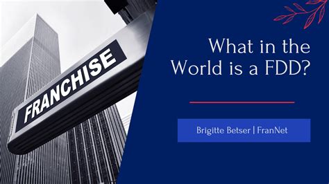 What In The World Is A Fdd