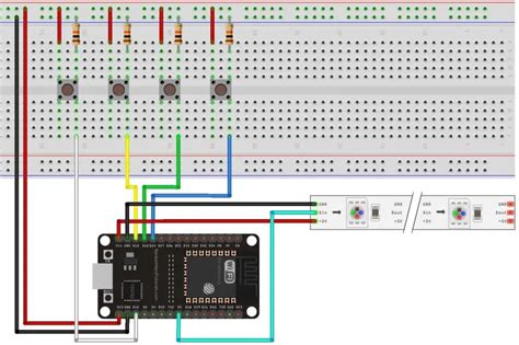 ¡increíble Tutorial De Micropython Para Controlar Leds Rgb Ws2812b Con Esp32 Y Esp8266 ¡no