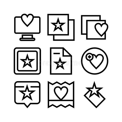 Favorite Icon Or Logo Isolated Sign Symbol Vector Illustration Stock