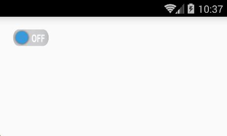 Java Custom Switch In Android With Text In Track Stack Overflow